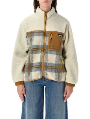 KAVU Sherpa Fleece Jacket - Plaid