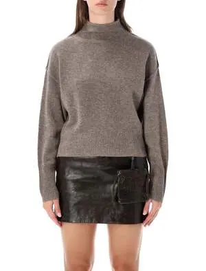 THE GARMENT Turtleneck Sweater - Mashroom