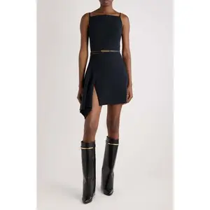 Givenchy Sliced Minidress - Black