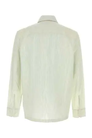 Bottega Veneta Embroidered Cotton Blend Shirt
