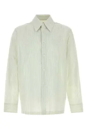 Bottega Veneta Embroidered Cotton Blend Shirt - Multicolor