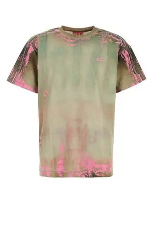 DIESEL® Stretch Cotton T-filmy T-shirt - Green