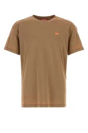 DIESEL® Blend Cotton T-wayan T-shirt - Brown