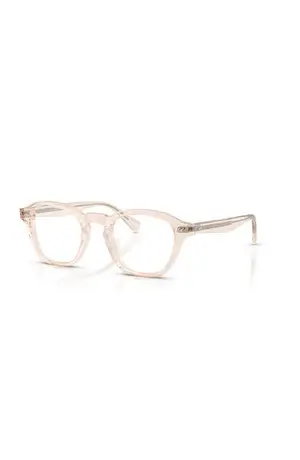 Oliver Spencer 48mm Square Optical Glasses Brown