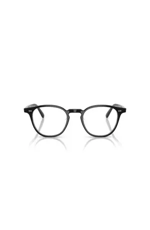 Oliver Spencer 46mm Phantos Optical Glasses - Black