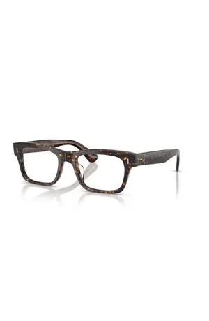 Oliver Spencer 52mm Rectangle Optical Glasses - Tortoise