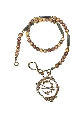 LUNAVERSOUL Keeper Of Time's Flow Necklace - Multicolor