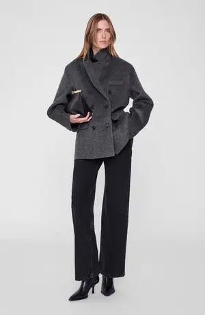 ANINE BING Sali Coat - Dark Grey