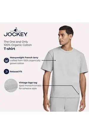 JOCKEY The One And Only 100% Organic Cotton Tee - Currant