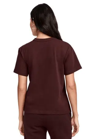 JOCKEY The One And Only Heavyweight 100% Organic Cotton Tee - Currant