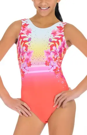 DESTIRA Coral Crush Leotard