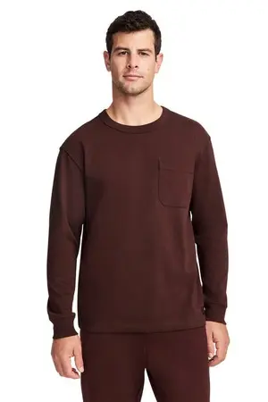 JOCKEY The One And Only 100% Organic Cotton Long Sleeve Tee - Currant
