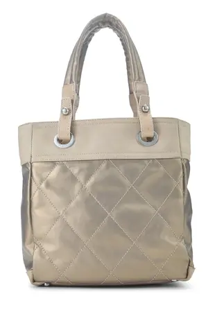 Chanel Coated Canvas Paris Biarritz Tote Bag