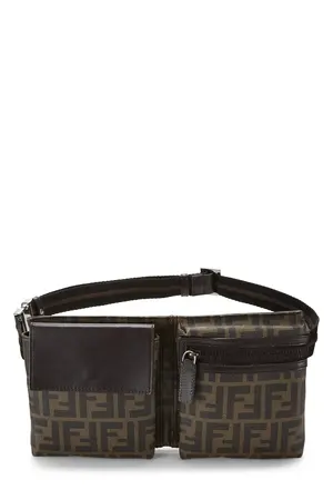 Fendi Zucca Waist Pouch - Brown