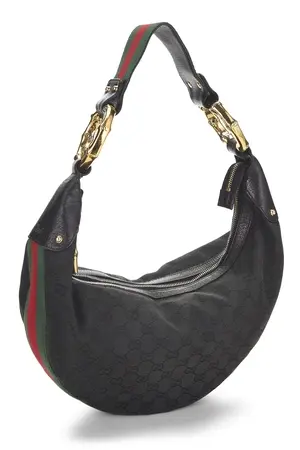 Gucci Gg Bamboo Banana Hobo