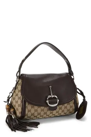 Gucci Original Gg Horsebit Shoulder Bag