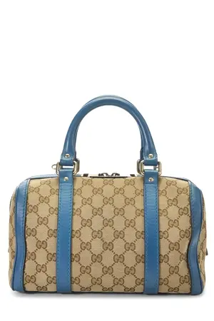 Gucci Original Gg Boston Handbag - Blue