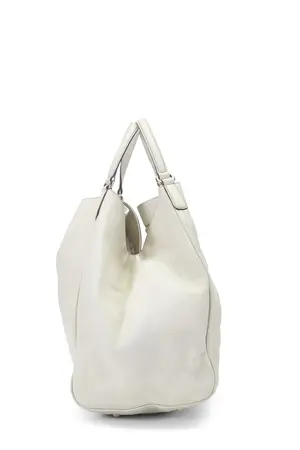 Gucci Leather Soho Convertible Hobo - Cream