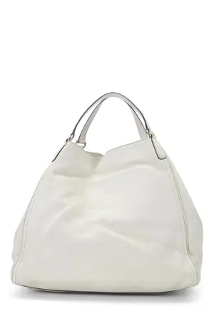 Gucci Leather Soho Convertible Hobo - Cream