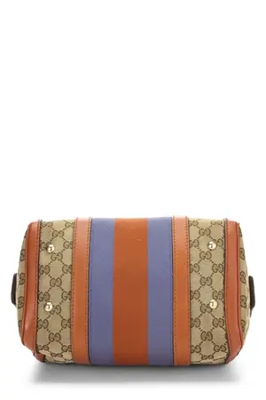 Gucci Original Gg Web Boston Handbag