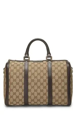 Gucci Original Gg Joy Boston Handbag - Brown
