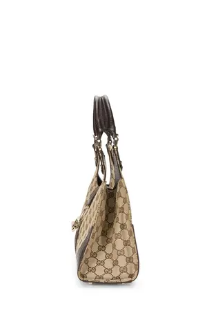 Gucci Original Gg Canvas Web Junco Shoulder Bag