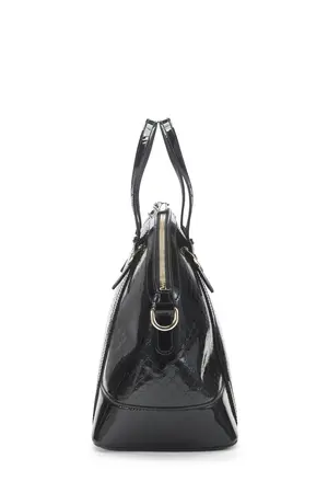 Gucci Patent Microssima Nice Top Handle Bag