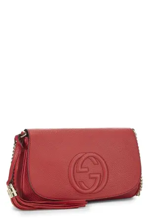 Gucci Grained Leather Soho Crossbody