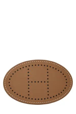 Hermès Gold Swift Evelyne Hair Clip - Brown