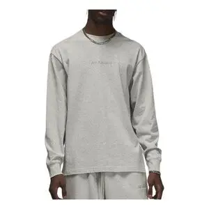 JORDAN Wordmark Long Tee - Grey