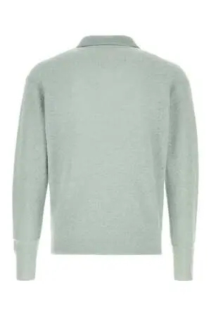 Auralee Powder Alpaca Blend Polo Shirt