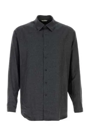 Auralee Dark Grey Wool Shirt - Gray