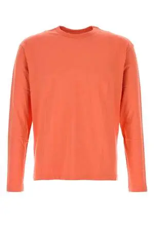 Auralee Cotton Blend T-shirt - Orange