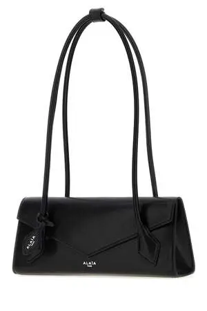 Alaïa Leather Small Le Teckel Shoulder Bag - Black