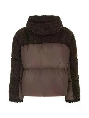 Moncler Quilted Shearling-effect Jacket