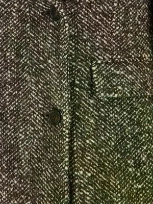 Iceberg Herringbone-pattern Double-breasted Coat