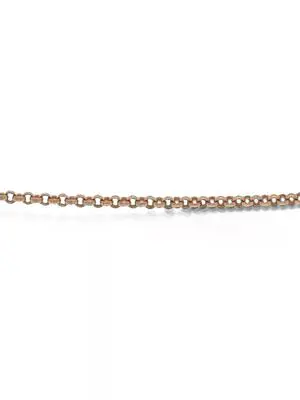 Hermès Ex-libris Pendant 18k Rose Gold With Diamond Small Necklace - Pink