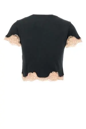 Valentino Garavani Graphite Cotton T-shirt