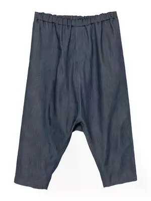 Comme Des Garçons Drop-crotch Cropped Trousers