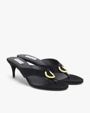 Alaïa Tong 55 Embellished Mule Sandals