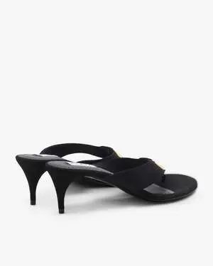 Alaïa Tong 55 Embellished Mule Sandals