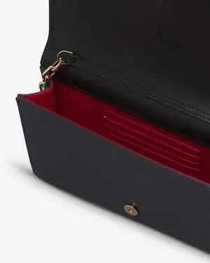 CHRISTIAN LOUBOUTIN Bettina Crepe Satin Clutch