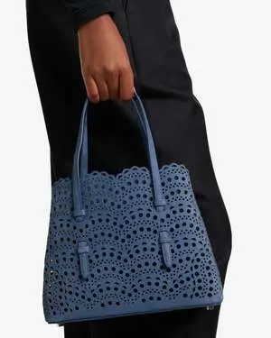 Alaïa Mina 25 Suede Tote Bag