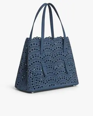 Alaïa Mina 25 Suede Tote Bag