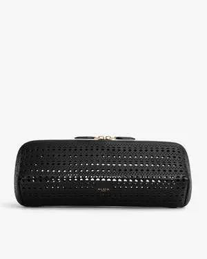 Alaïa Delta Perforated Vienne Clutch