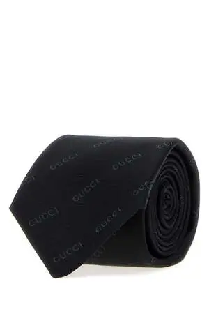 Gucci Silk Tie - Black