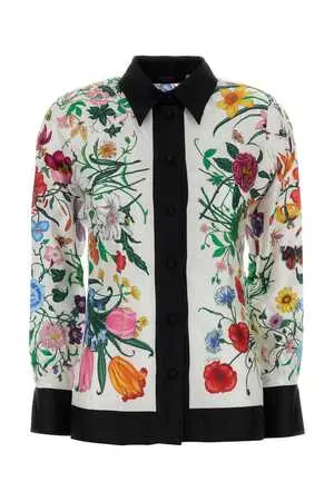 Gucci Printed Twill Shirt - Multicolor