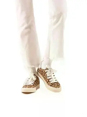 HIDE&JACK Toby Leopard-print Sneakers