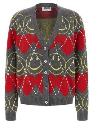 Moschino Smiley® Cardigan - Multicolor