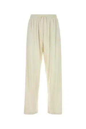 Gucci Ivory Stretch Jersey Joggers - White